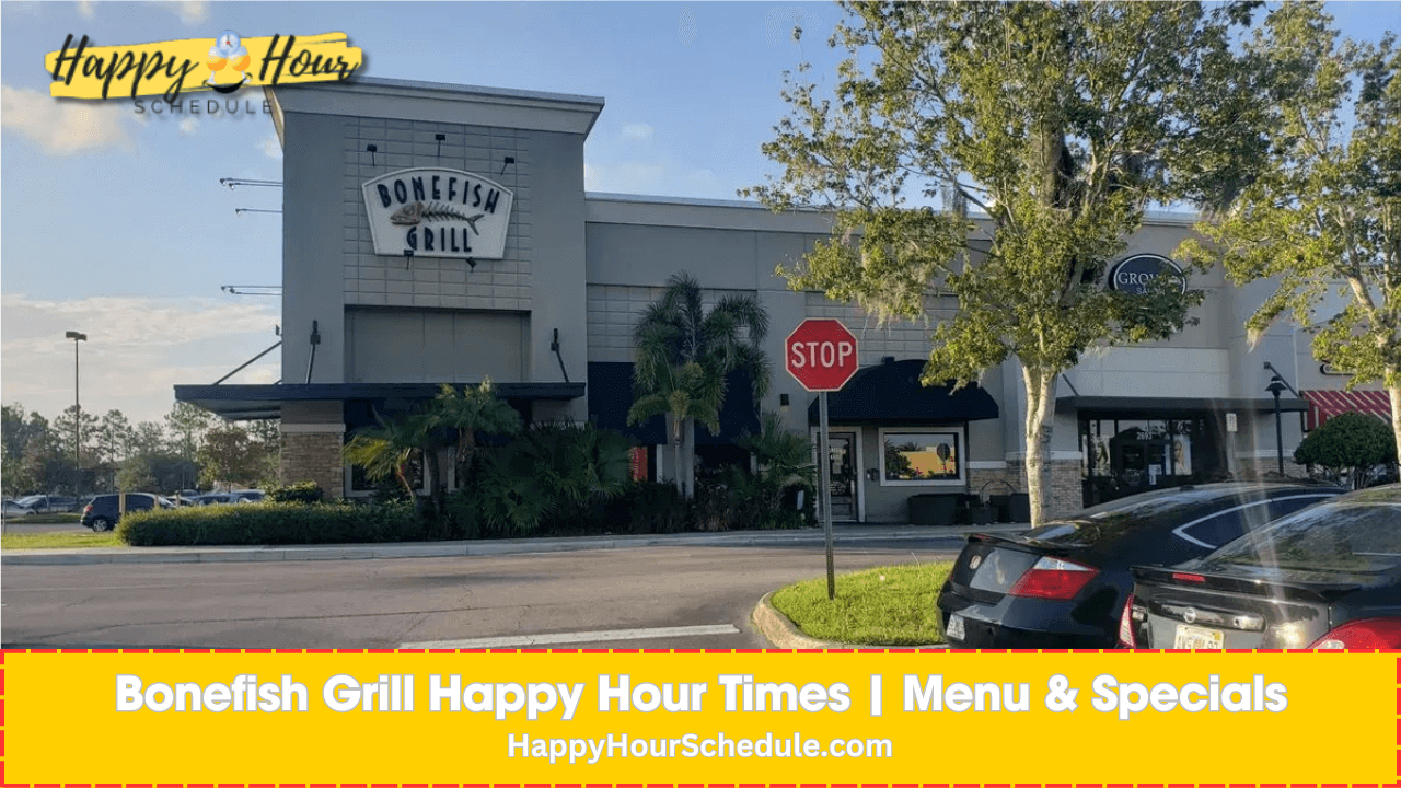 Bonefish Grill Happy Hour Times Menu Specials 2025