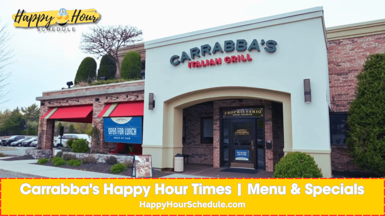 Carrabba s Happy Hour Times Menu Specials 2024